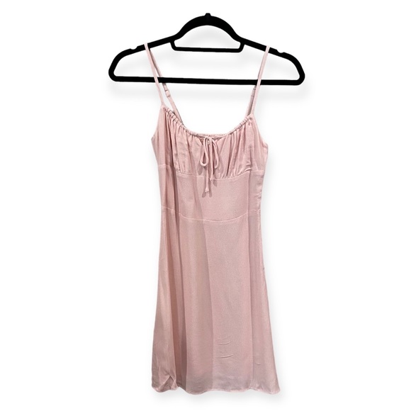 Wilfred | Dresses | Aritzia Wilfred Mini Dress Spaghetti Straps Light ...
